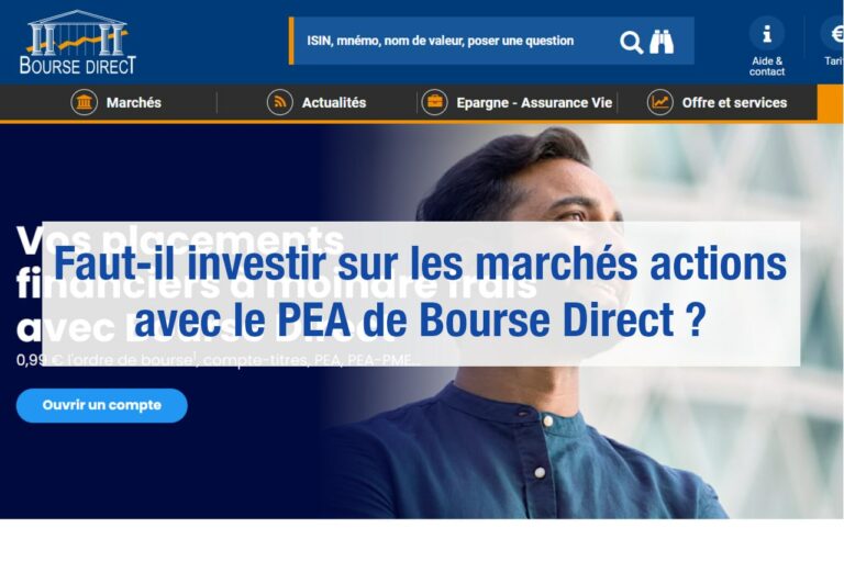 Avis PEA Bourse Direct : faut-il choisir ce courtier en 2026